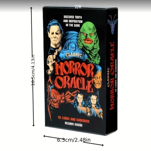 Games | Classic Horror Oracle Card Deck | Poshmark